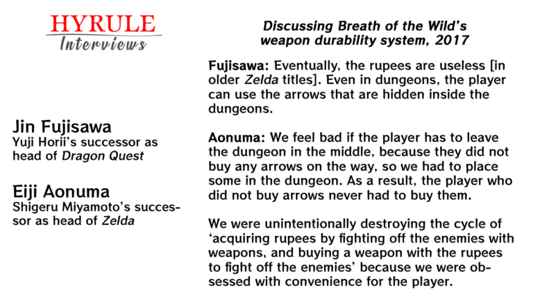 Hyrule Interviews – Set Side B