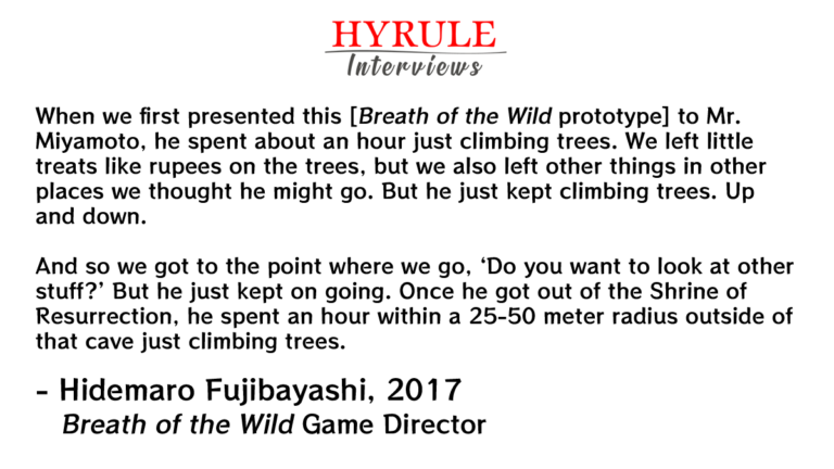 Hyrule Interviews – Set Side B
