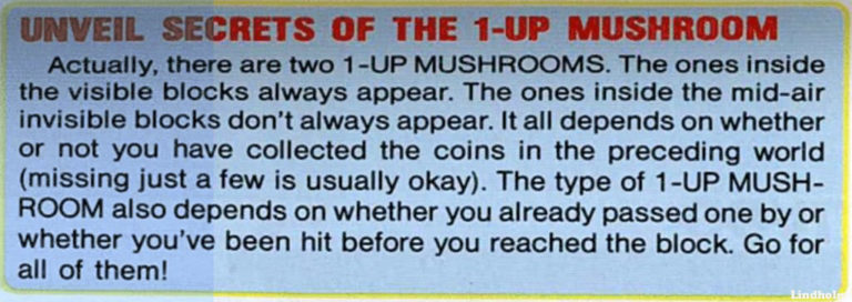 The Secret of SMB’s Hidden 1UP Blocks – Set Side B