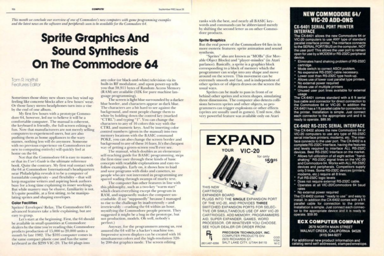 A 1982 Issue of Compute Introduces the Commodore 64 – Set Side B
