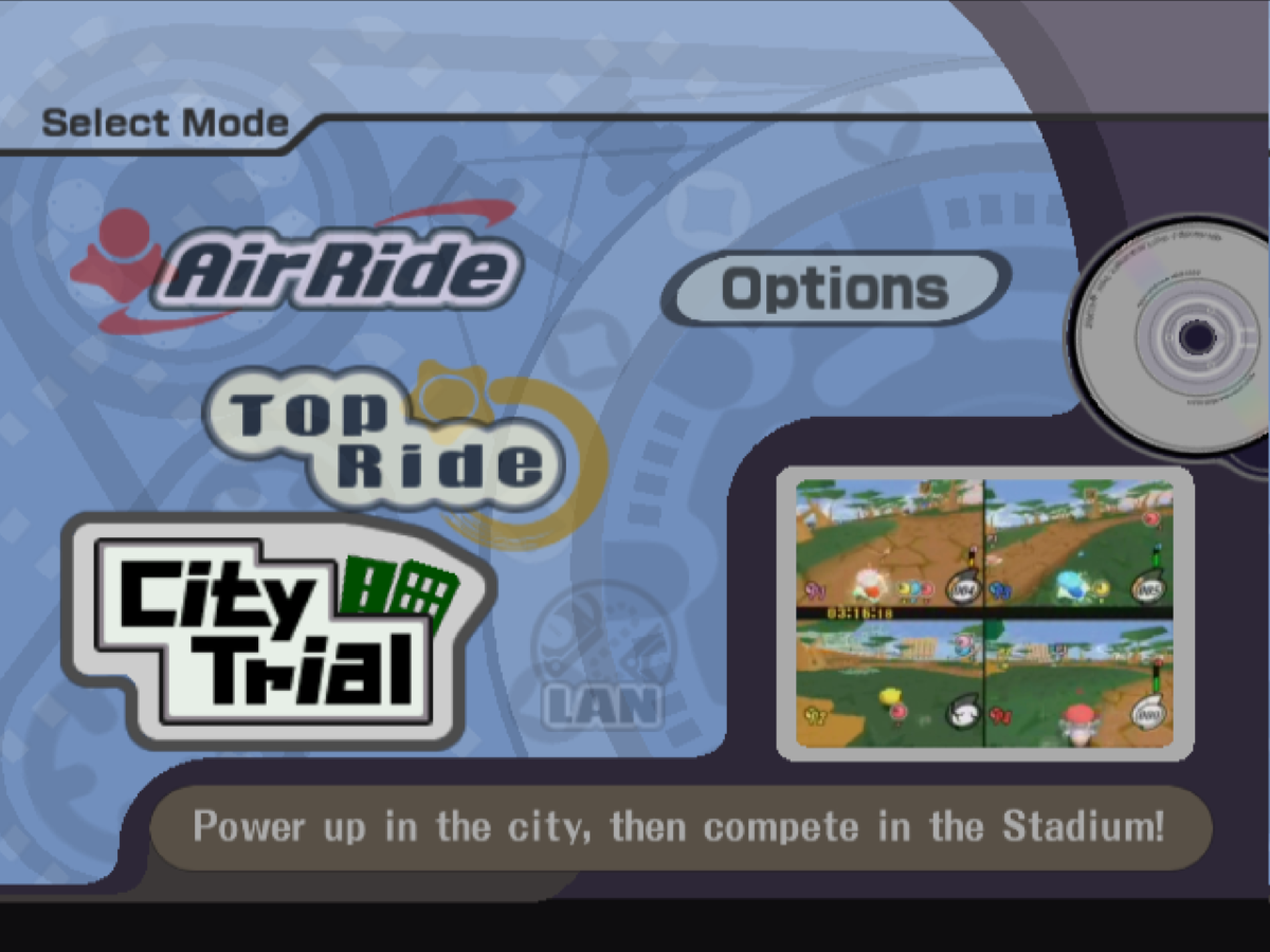 About Kirby Air Ride City Trial – Set Side B