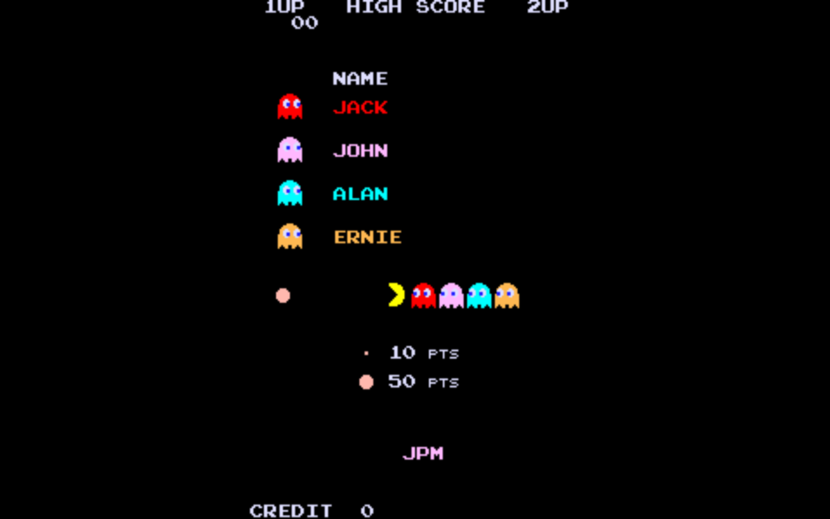 Names For Bootleg Pac-Man Ghosts – Set Side B