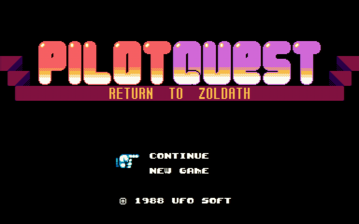 Getting Started in Pilot Quest (UFO 50 Game #44) – Set Side B