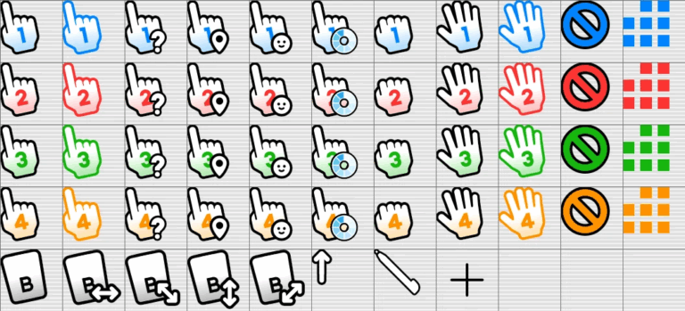 Wii Pointers As Desktop Cursors – Set Side B