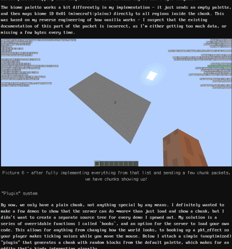The Minecraft Server Written in bash – Set Side B